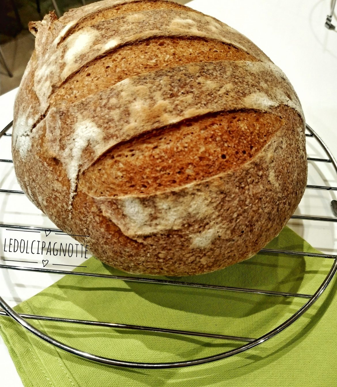 Pagnotta integrale – Le Dolci Pagnotte